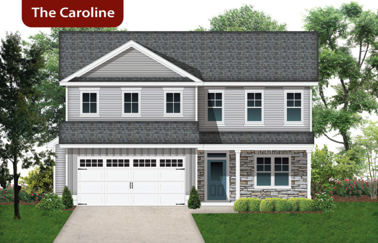 The Caroline Home Plan | Brick Chimney Landing